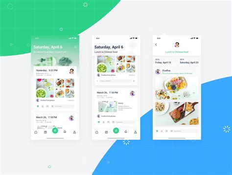 健康饮食计划类app ui kit套装模板 app设计 ios ui sketch源文件下载 foodplan ui kit 设计口袋