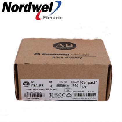 1769 IF8 CompactLogix 8 Pt Analog Input Module Import 1769 IF8 CompactLogix 8 Pt Analog