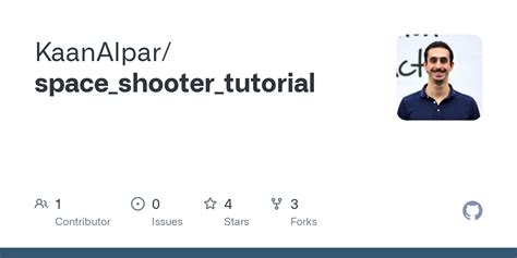 Github Kaanalpar Space Shooter Tutorial