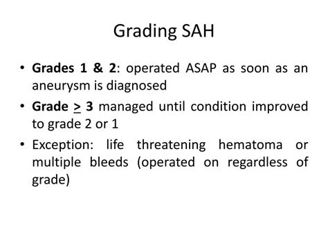 Ppt Subarachnoid Hemorrhage Powerpoint Presentation Free Download