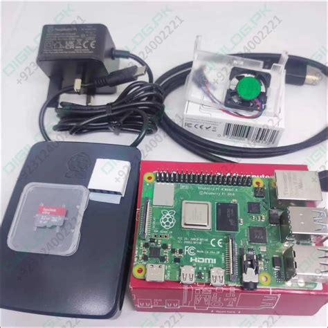 Raspberry Pi 4 2gb Ram Starter Kit With Casing Adapter Memory Card Basic Starter Kit For