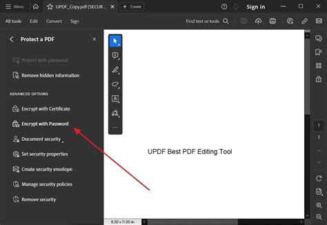 How To Password Protect Pdf On Windows 1011 3 Ways Updf