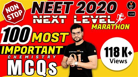 Neet 2020 100 Important Chemistry Mcqs For Neet 2020 Neet 2020 Preparation Arvind Arora