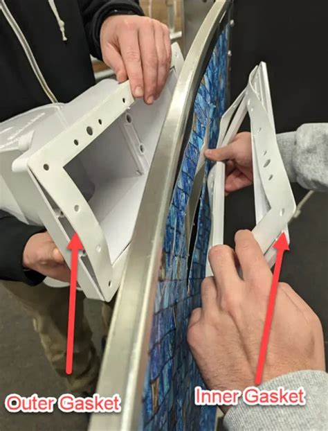 How To Fix A Leak On A Thru Wall Skimmer Installed On Your Above Groun