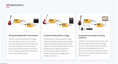 Radial Engineering Sgi Guitar Interface System