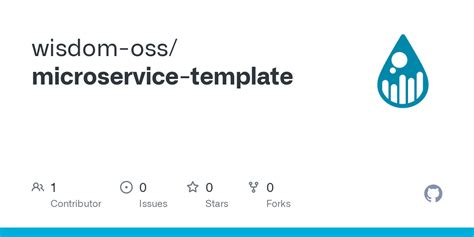 GitHub Wisdom Oss Microservice Template