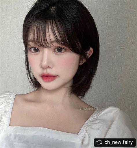 차홍룸 용산 인생 단발머리 중단발 헤어스타일 네이버 블로그