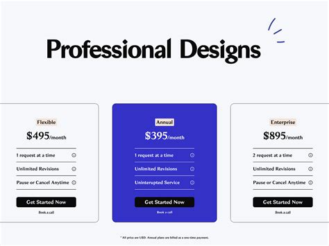 Pricing Section By Jack Ransom On Dribbble