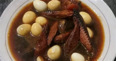 Resep Telur Puyuh Dan Ikan Bumbu Kecap 43 Oleh Dapur Kak Dina Cookpad