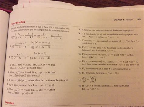 Solved Determine Whether The Statement Is True Or False If