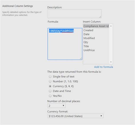 Solved Removing Zeros From A Calculated Currency Column Power