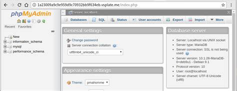 localhost phpmyadmin index php francescaaresreeves