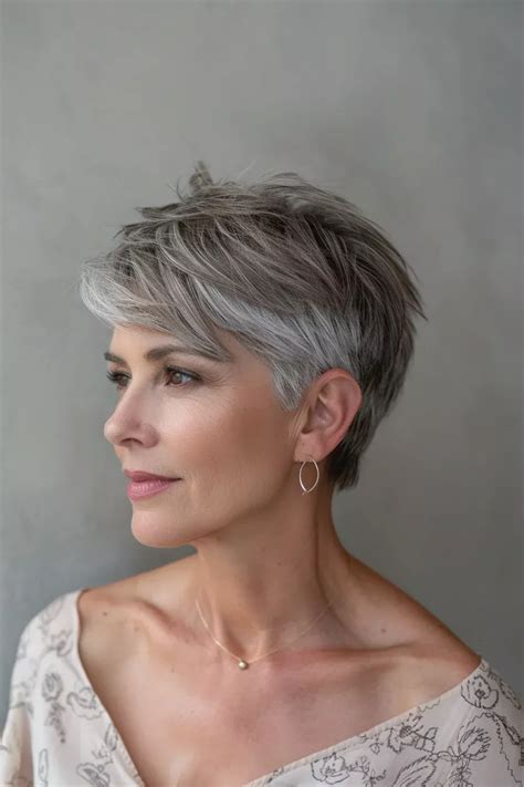 40 Gray Pixie Hairstyles For The Modern Chic Woman Artofit