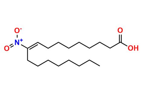 10 Nitro Oleic Acid Mixture Of Z And E Isomers Cas No 88127 53 1 Na