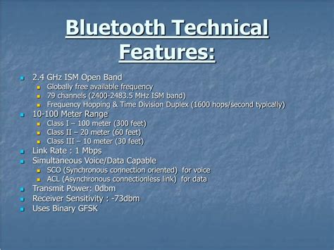 Ppt Modeling And Simulation Of Bluetooth Mac Protocol Powerpoint