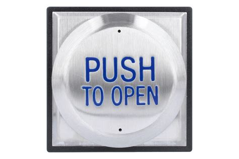 Cdvi Rte Pto Large All Active Push To Open Exit Button Surface Mount
