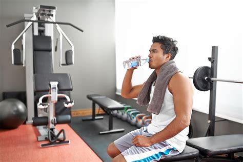 Drinking Water Gym Images Free Download On Freepik