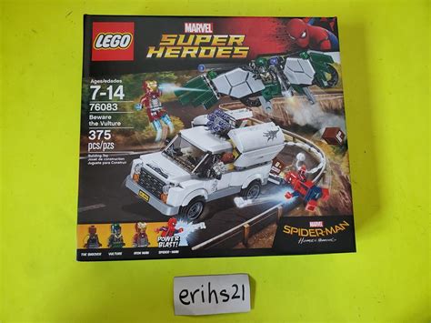 LEGO 76083 Spider-Man Homecoming Beware the Vulture Brand New & Sealed ...