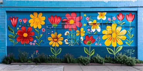 Community Mural Project Enhancing Neighborhood Aesthetics And Promoting
