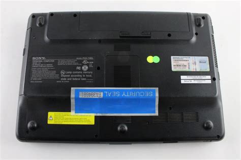 Sony Vaio Laptop Property Room