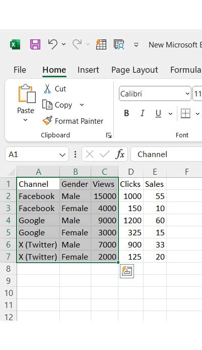How To Move A Table In Excel For Clear Data Visuals