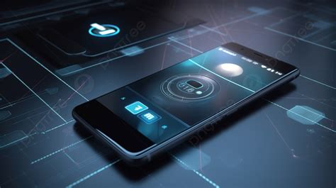 Digital Security Network In 3d Rendering Background Mobile Security Security 3d Online Safety