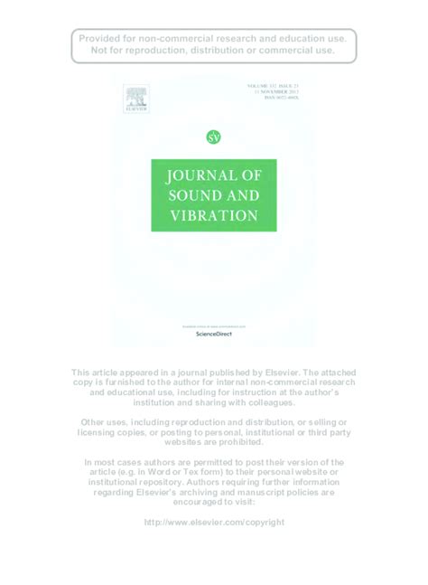Pdf Nonlinear Dynamic Analysis Of A Rotor Bearing Seal System Under Two Loading Conditions