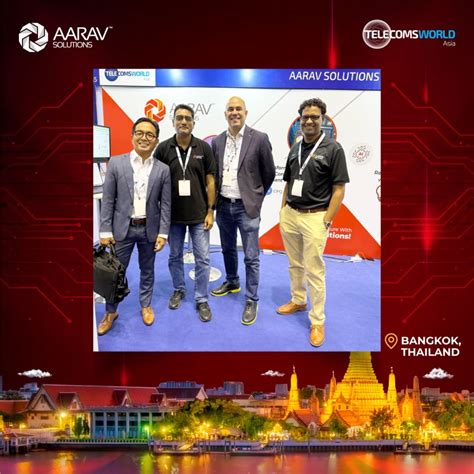 Aarav Solutions On Linkedin Telecomsworldasia Telecomsworldasia Bangkok2024 Aiinnovation