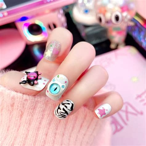 Накладные ногти с дизайном клей Фруктин Новый пункт Коричневый розовый купить на Ozon по