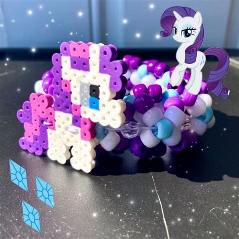 Rarity Kandi Cuff Mlp By Frankenkandi Kandi Photos On Kandi Patterns