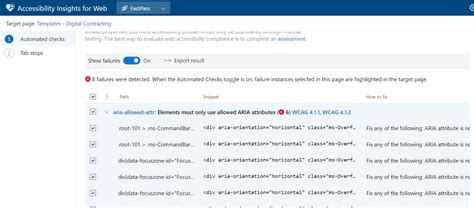 In Office Fabric Version 7550 Getting Aria Attribute Is Not Allowed Aria Orientation