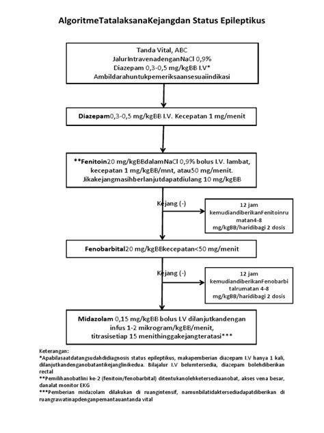 Algoritme Tatalaksana Kejang Dan Status Epileptikus Pdf