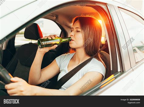 Drunk Young Woman Image And Photo Free Trial Bigstock