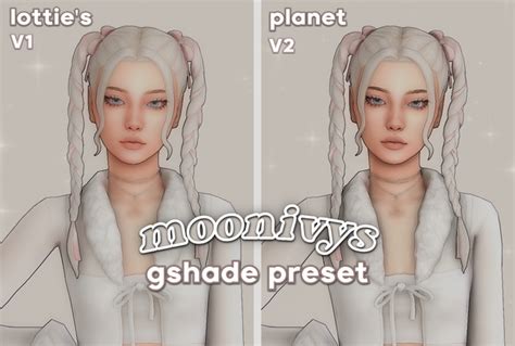 Moonivys Gshade Preset ˖ °࿐ Moonivys Tumblr Sims 4 Sims 4 Sims 4