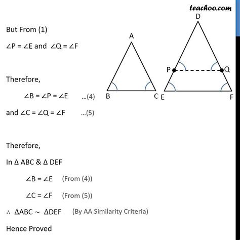 Theorem Class If Sides Are In Same Ratio SSS