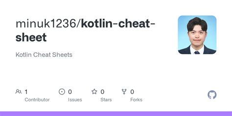 GitHub Minuk1236 Kotlin Cheat Sheet Kotlin Cheat Sheets