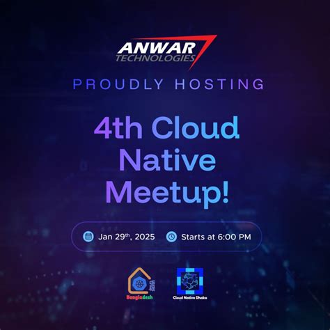 Cloudnative Meetup Anwartechnologies Techcommunity Anwar Technologies