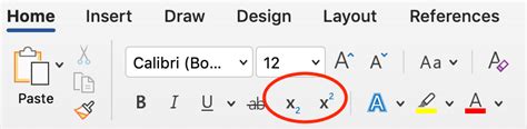 Superscript Subscript And Strikethrough In Microsoft Word Proofed