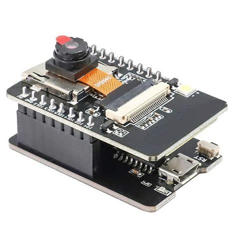 Blue Tooth Wifi Esp 32 Cam Development Board With Ov2640 2mp Camera Module With Usb Downloader