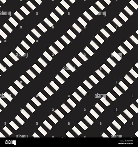 Abstract Dashed Parallel Line Background Seamless Geometric Simple Pattern Stock Vector Image