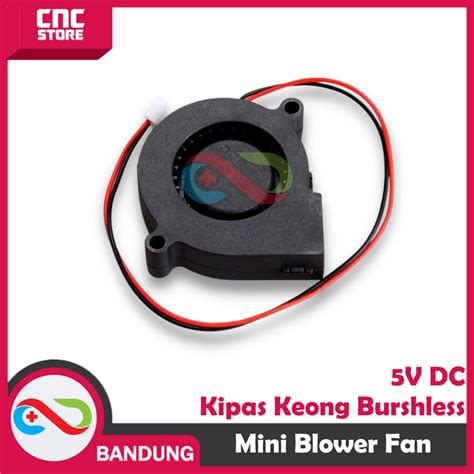Jual 5v Mini Blower Fan Kipas Keong Brushless Dc Angin Cooling Turbo