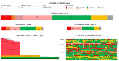 Utilization Dashboard Perceptive Analytics