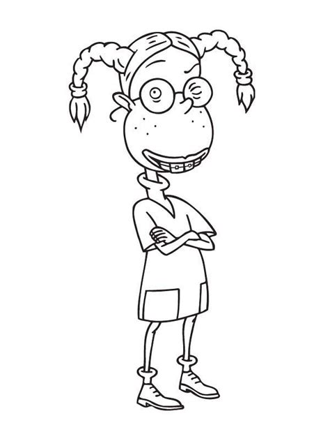 How To Draw Chuckie Finster Step By Step Drawing Guide By Dawn Artofit