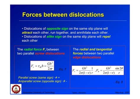 05 Dislocation Theory Pdf Chemistry Science