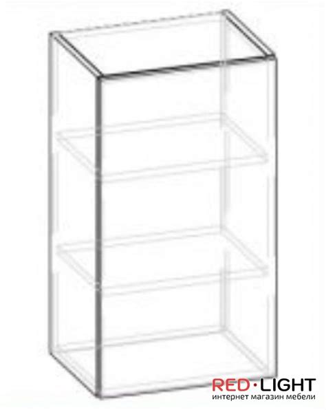 40 В витрина Сандра Мебель Сервис купить в Киеве недорого Цена описание Redlight