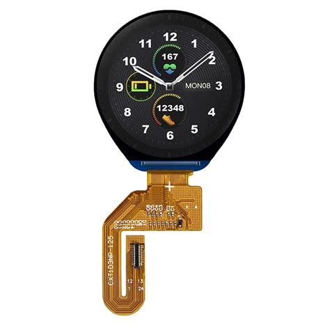 Inch MCU Interface IPS TFT Module Resolution With Bending FPC RGB And Color