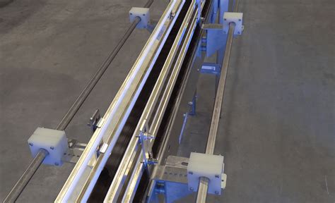 Adjustable Guide Rails Conveyor Changeover Rapid Rail By Nercon