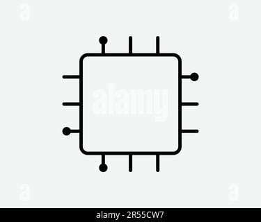 Microchip Icon Vector Illustration Symbol Design Stock Vector Image Art Alamy