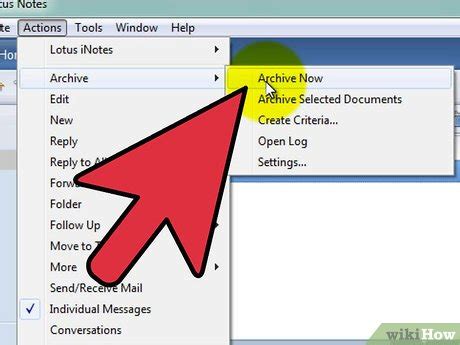 How To Archive IBM Notes Steps With Pictures WikiHow Tech