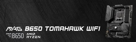 Msi Mag B Tomahawk Wifi Am Amd B Sata Gb S Ddr Ryzen Atx